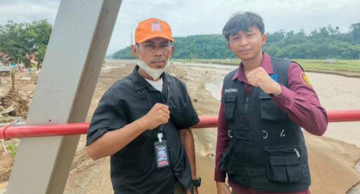 47 Hari Pasca Jembatan Bojong Kopo Rusak Diterjang Arus Deras, Relawan ...
