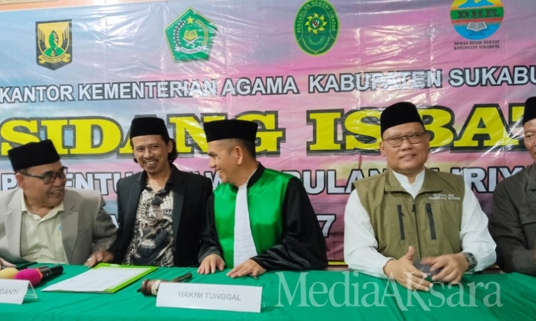 Rukyatul Hilal di POB Cibeas Sukabumi, DHR Pastikan Hilal Awal Ramadan ...
